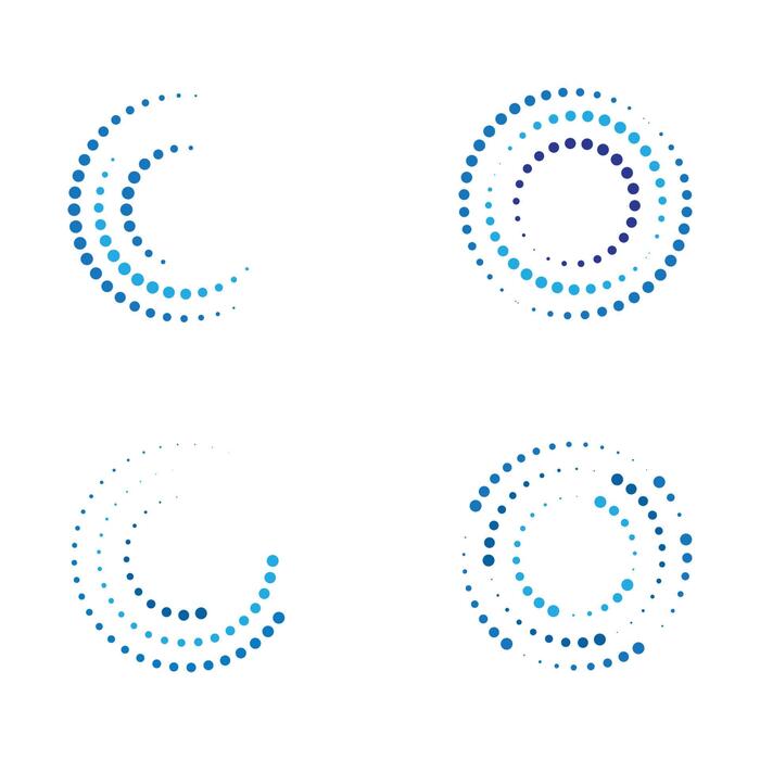 Dotted Circle Vector Art, Icons, and Graphics for Free Download