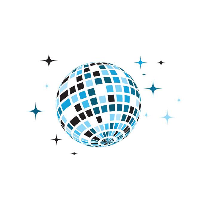 Disco Ball Logo Vector Art, Icons, and Graphics for Free Download