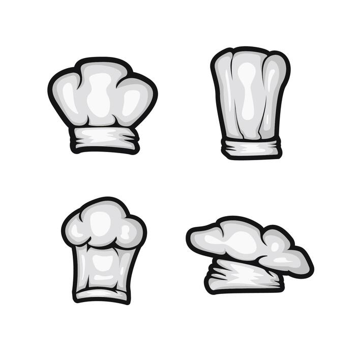 Chef Cap Vector Art, Icons, and Graphics for Free Download