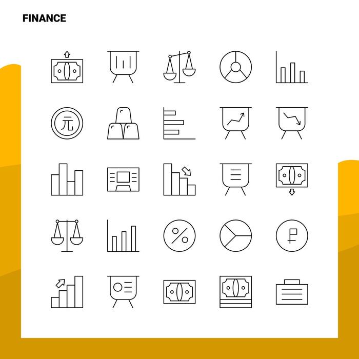 Finance Icon Pack Vector Art, Icons, and Graphics for Free Download