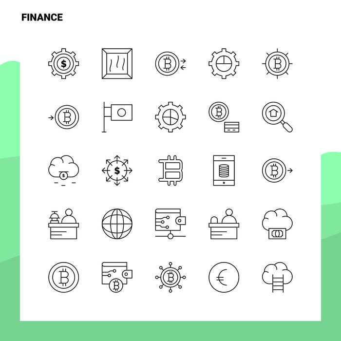 Finance Icon Pack Vector Art, Icons, and Graphics for Free Download