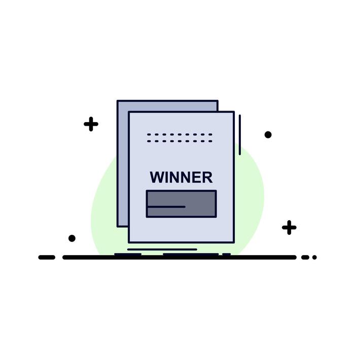 Contest Winner Poster Vector Art, Icons, and Graphics for Free Download