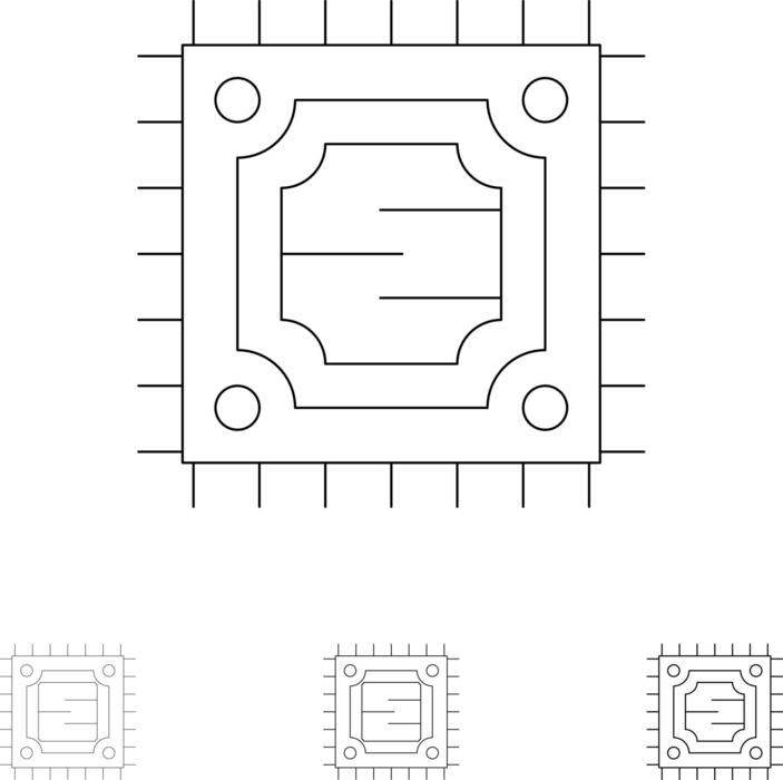 Circuit Chip Vector Art, Icons, and Graphics for Free Download