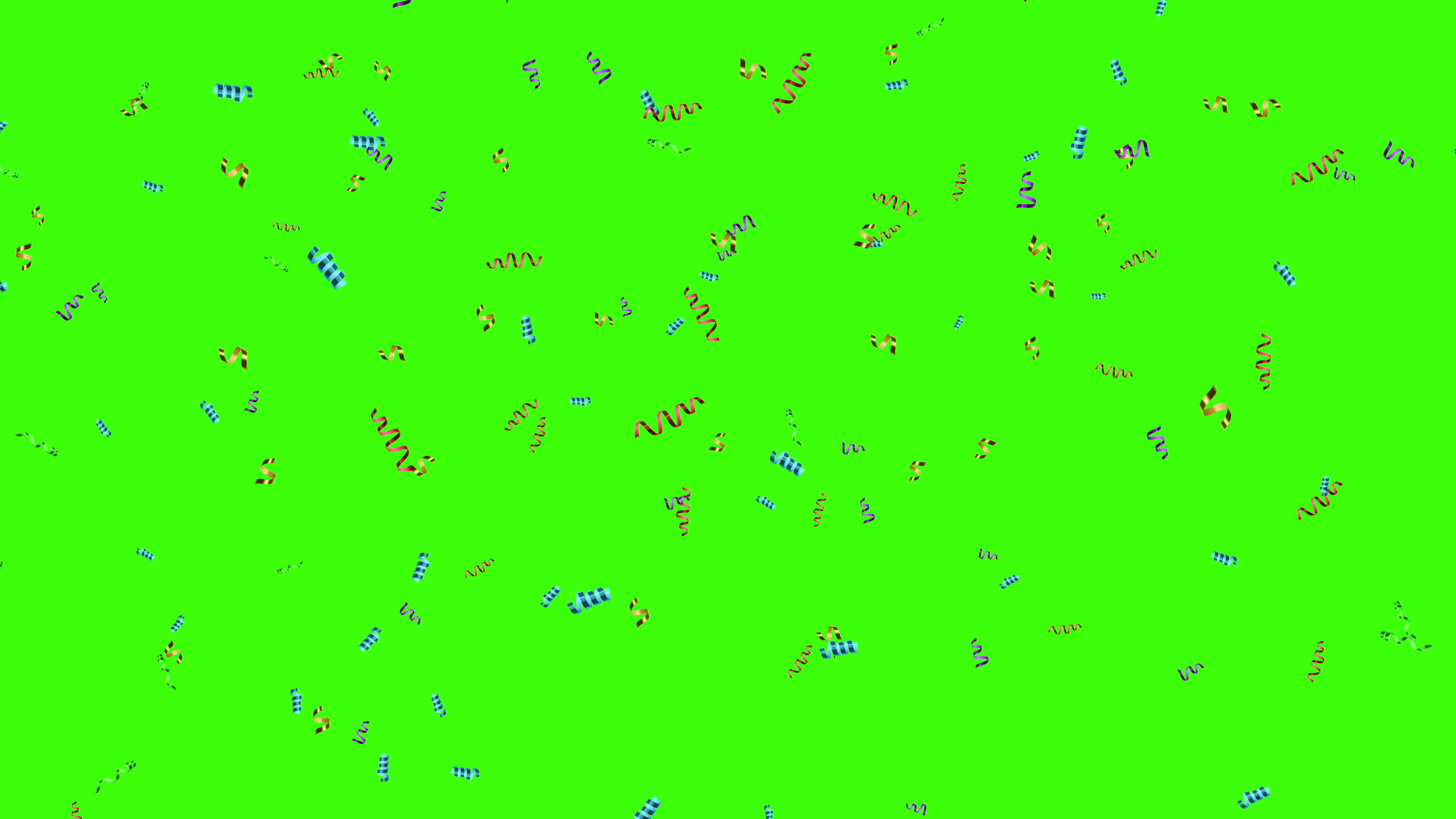 Confetti Animation Green Screen at Elijah Brand blog