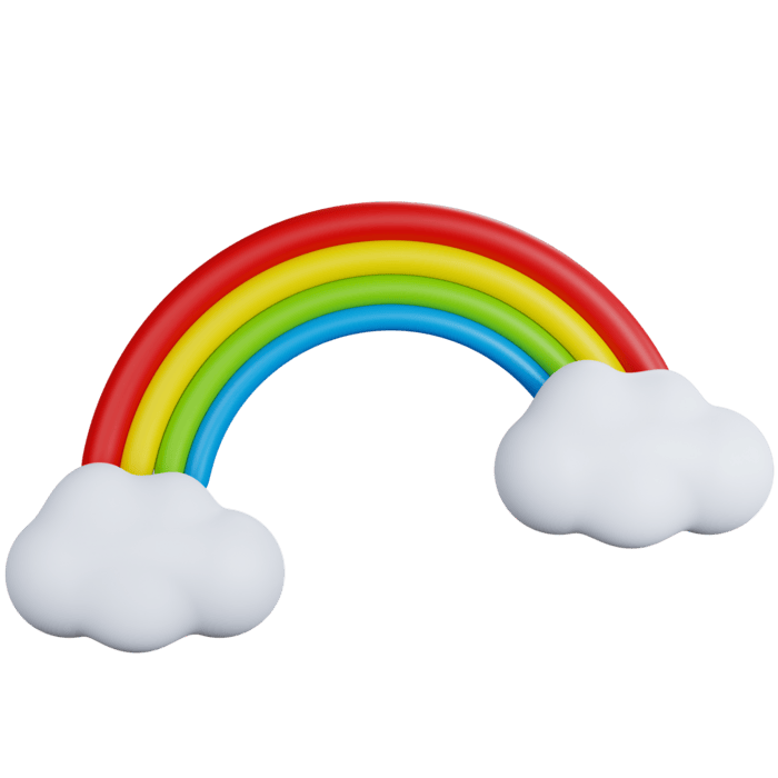 Rainbow Cartoon PNGs for Free Download