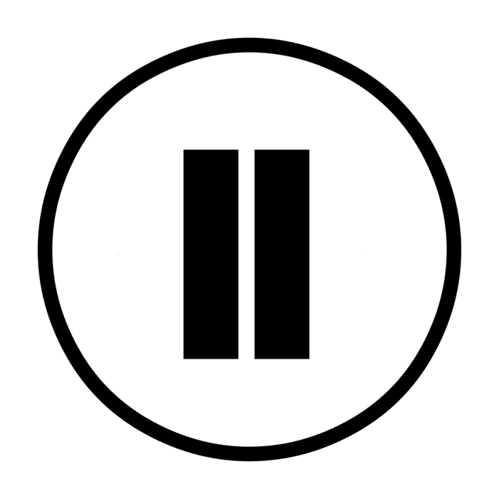 Bouton Pause PNG pour téléchargement gratuit