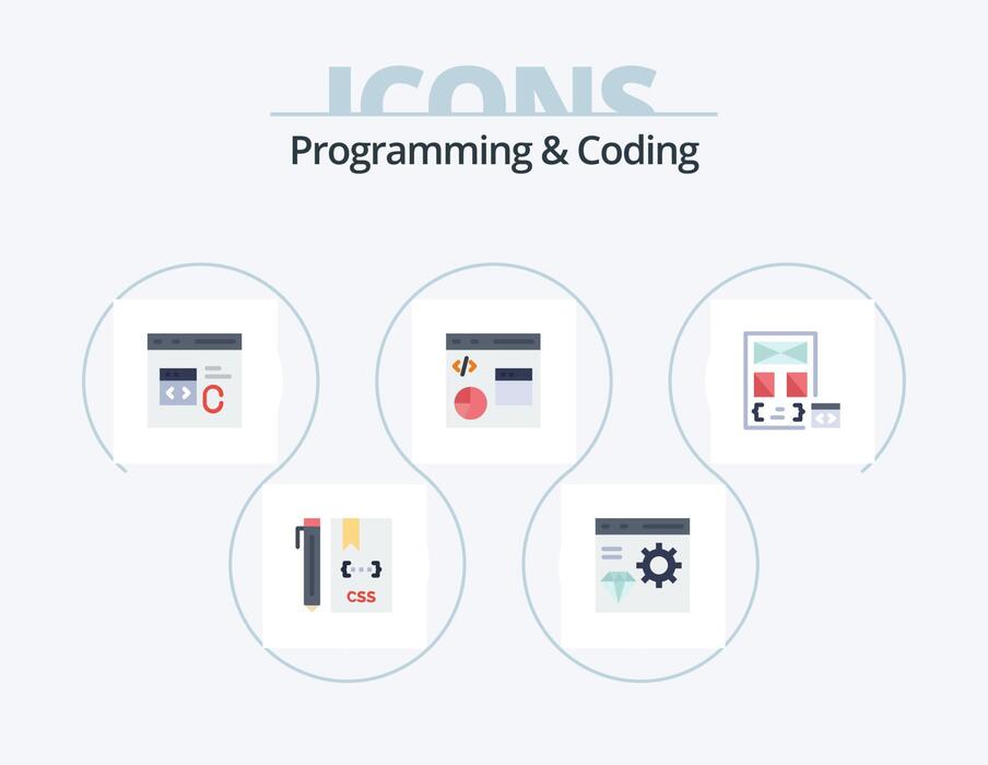 3d Icons Coding Vector Art, Icons, and Graphics for Free Download