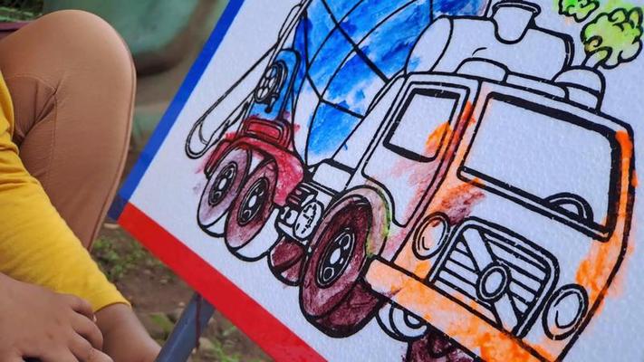 Colouring Book Stock Video Footage for Free Download