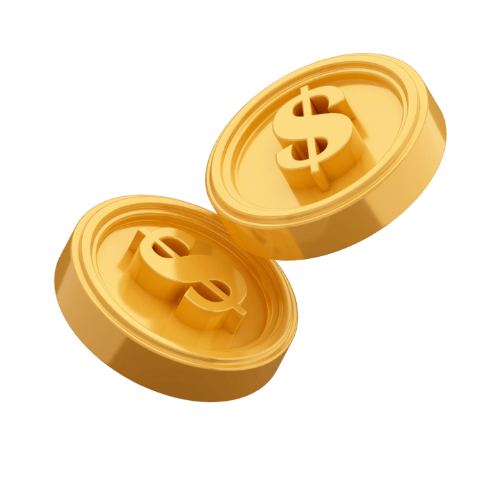 Dollar 3d PNGs for Free Download