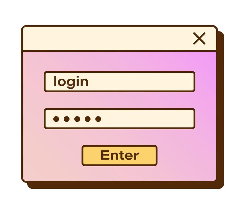 Computer Login Vector Art, Icons, and Graphics for Free Download