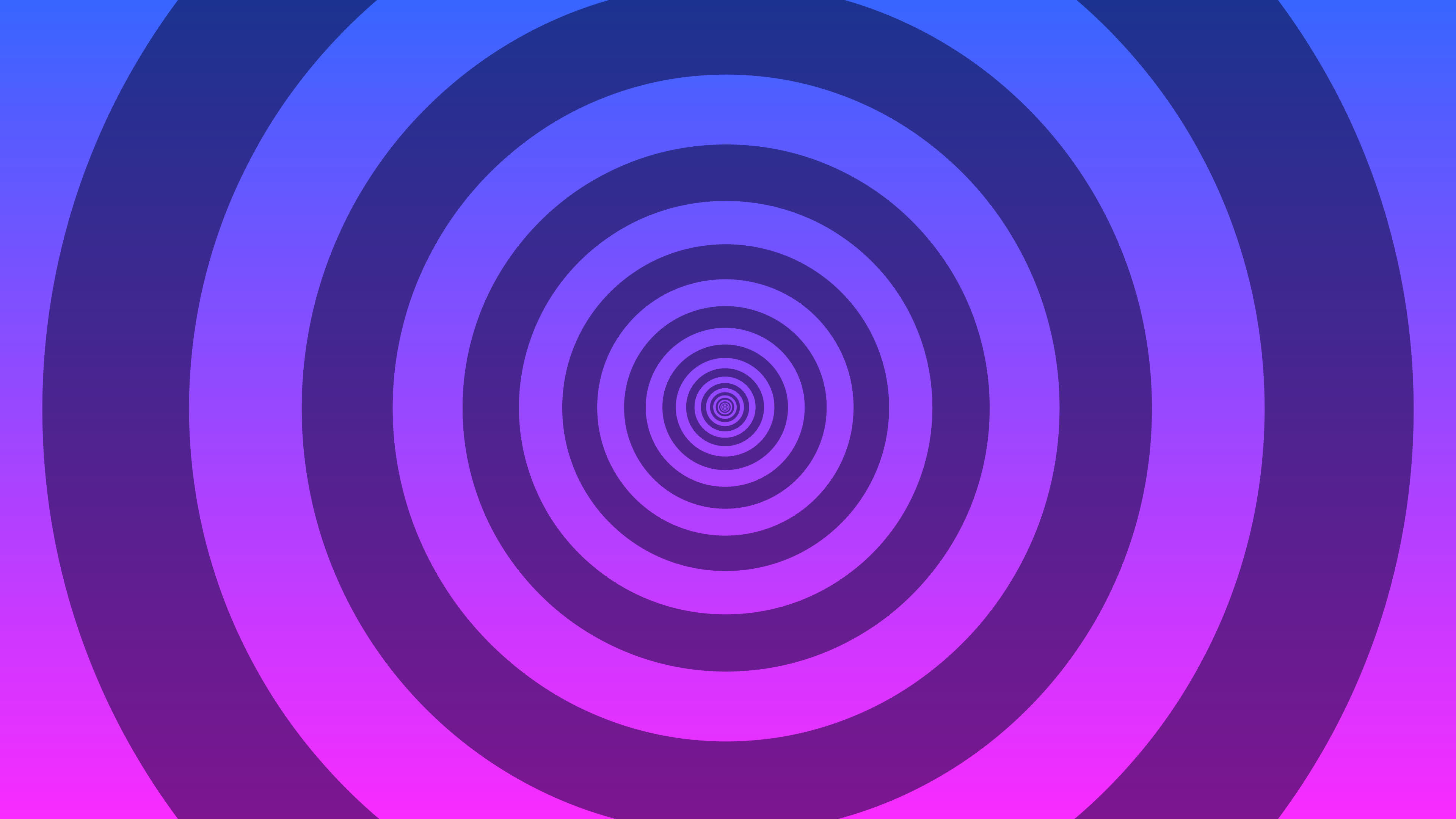 An Endless Circle Moving Outside Blue And Pirple Abstract Expanding Circles Animation Seamless