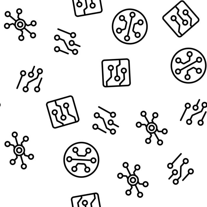 Pcb Pattern Vector Art, Icons, and Graphics for Free Download