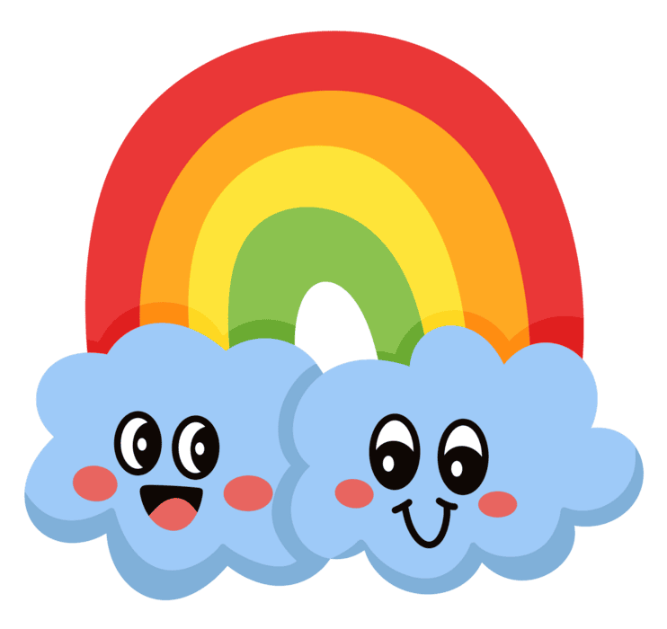 Rainbow Cartoon PNGs for Free Download