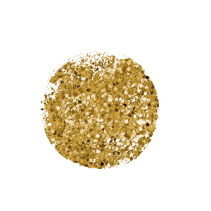Gold Glitter Circle PNGs for Free Download