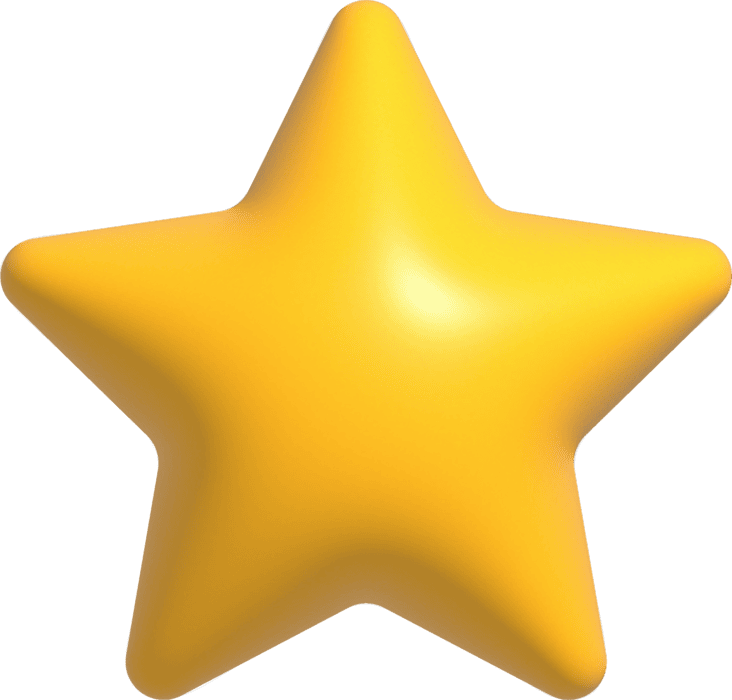 3d Star PNGs for Free Download