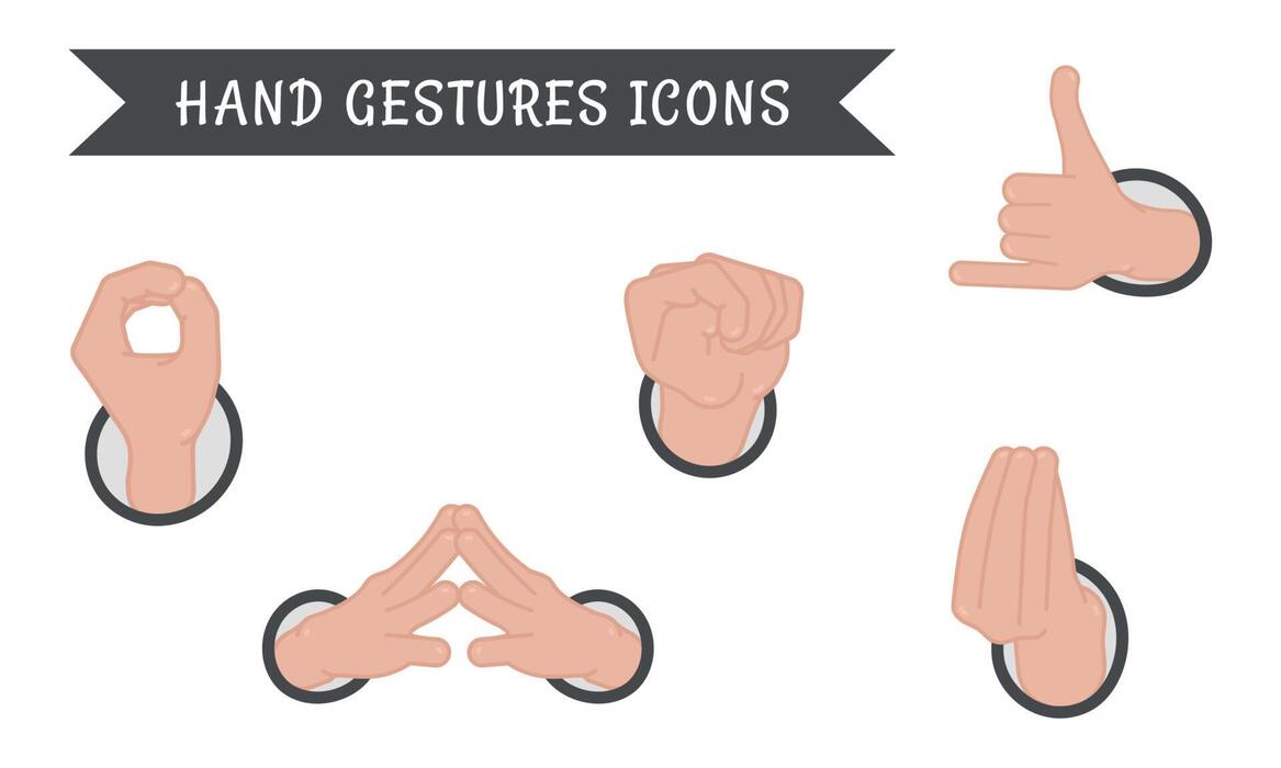 Emote Gesture Vector Art, Icons, and Graphics for Free Download