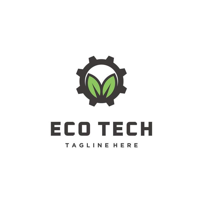 Eco Tech Logo Vector Art, Icons, and Graphics for Free Download
