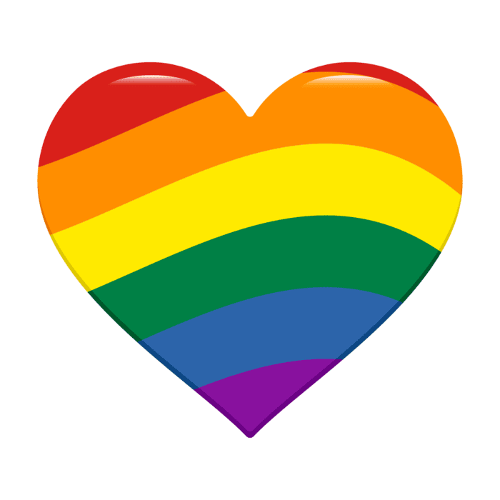 Pride Heart PNGs for Free Download