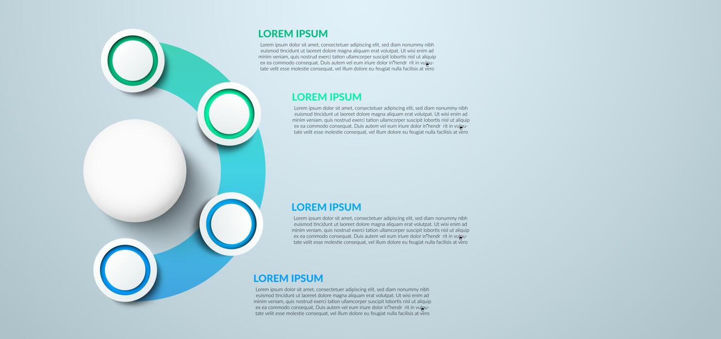 4 Part Infographic Vector Art, Icons, and Graphics for Free Download