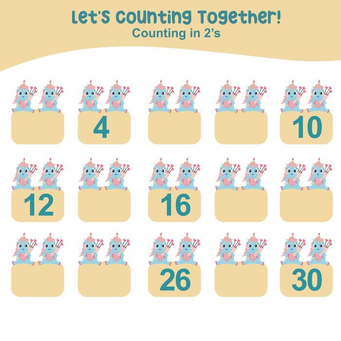 Counting 1 To 20 Vector Art, Icons, and Graphics for Free Download