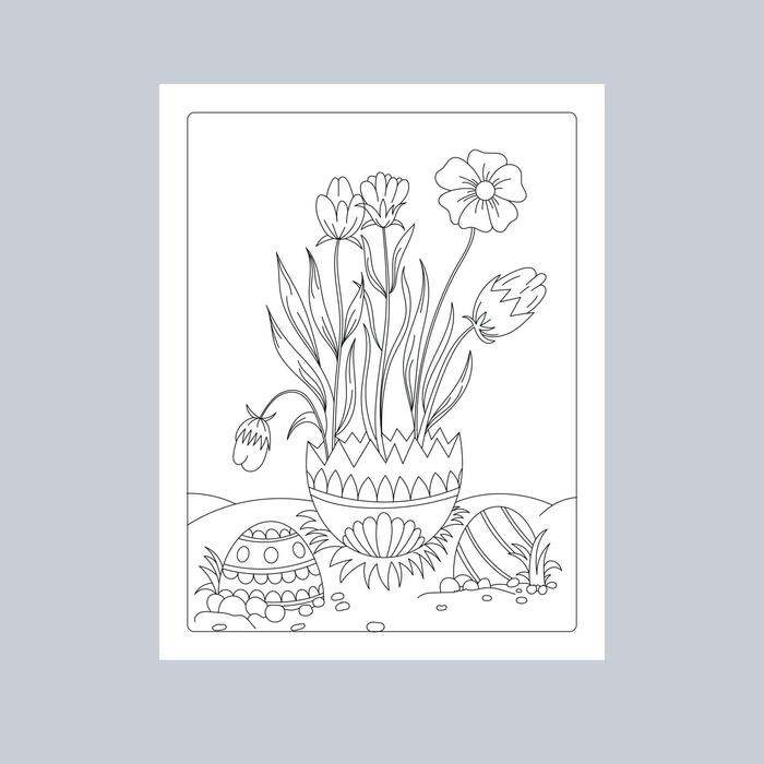 Page 2 | Spring Coloring Page Vector Art, Icons, and Graphics for Free ...
