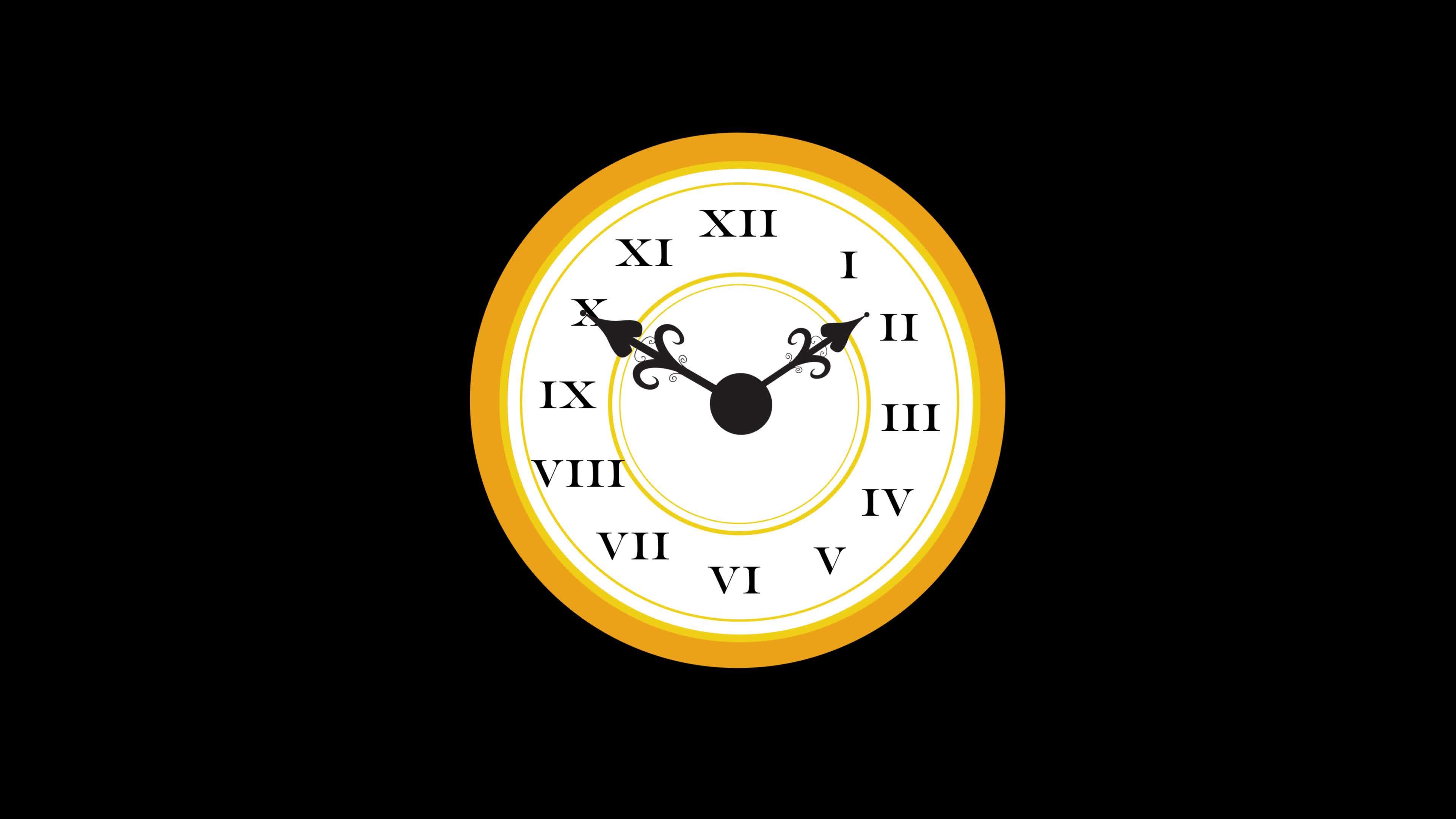 Moving Clock Animation Animated Clock V2.1 Jamie Willis Rose