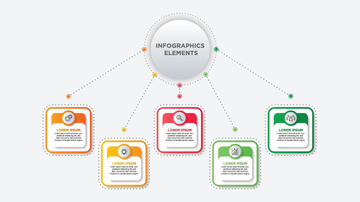 Infographic Flowchart Vector Art, Icons, and Graphics for Free Download