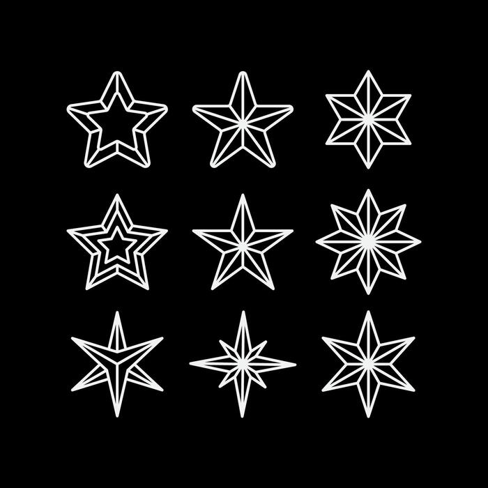 Star Outline Vector Art, Icons, and Graphics for Free Download