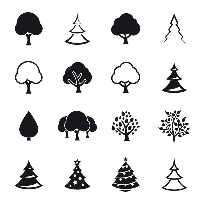 Tree Icon Vector Art, Icons, and Graphics for Free Download