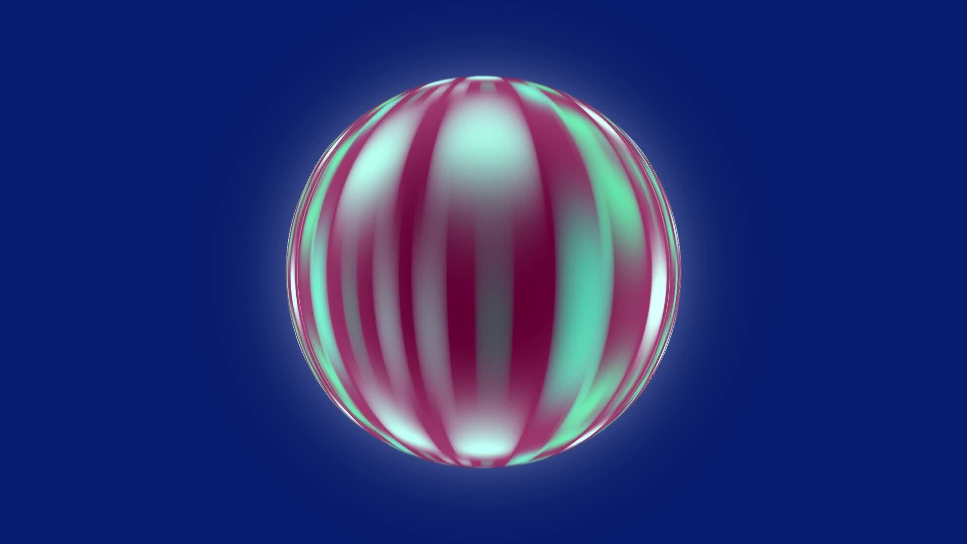 colorful rotating ball movement 19077146 Stock Video at Vecteezy