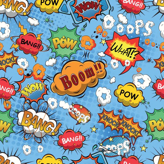 Comic Seamless Vector Art, Icons, and Graphics for Free Download