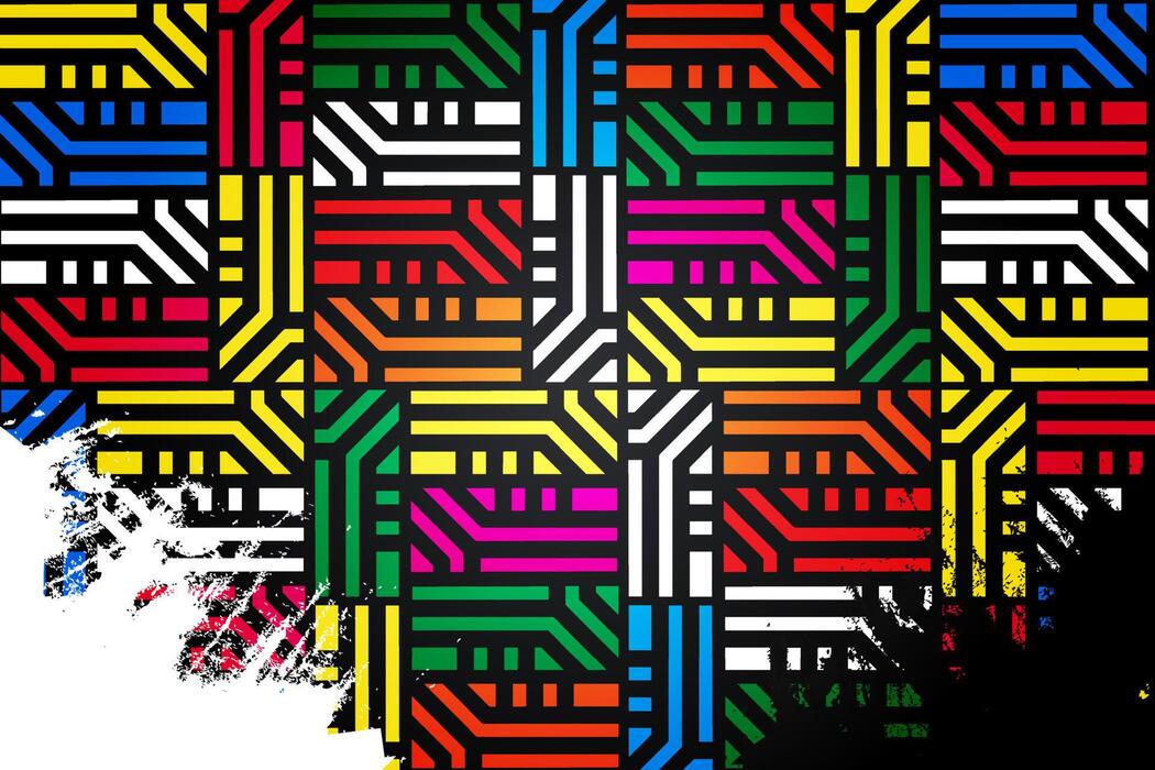 Colorful Triangle Pattern Vector Art Icons And Graphics For Free Download