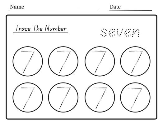 Writing Practice Number Vector Art, Icons, and Graphics for Free Download