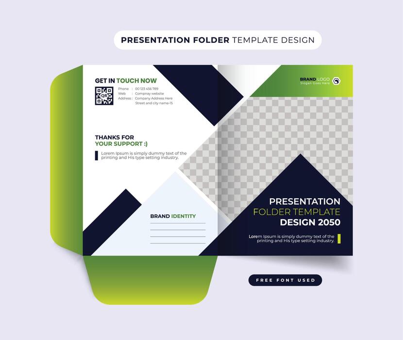 Presentation Folder Vector Art, Icons, and Graphics for Free Download