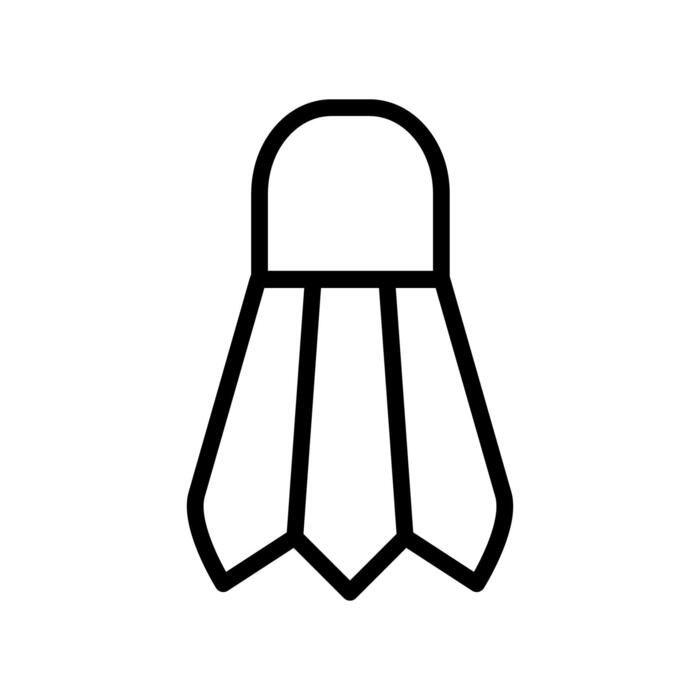 Shuttlecock Icon Vector Art, Icons, and Graphics for Free Download