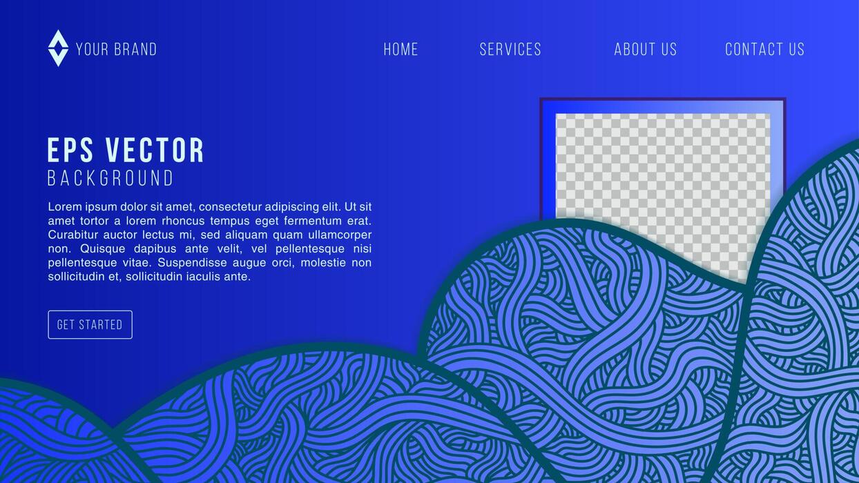 Blue Minimalist Background Vector Art, Icons, and Graphics for Free ...