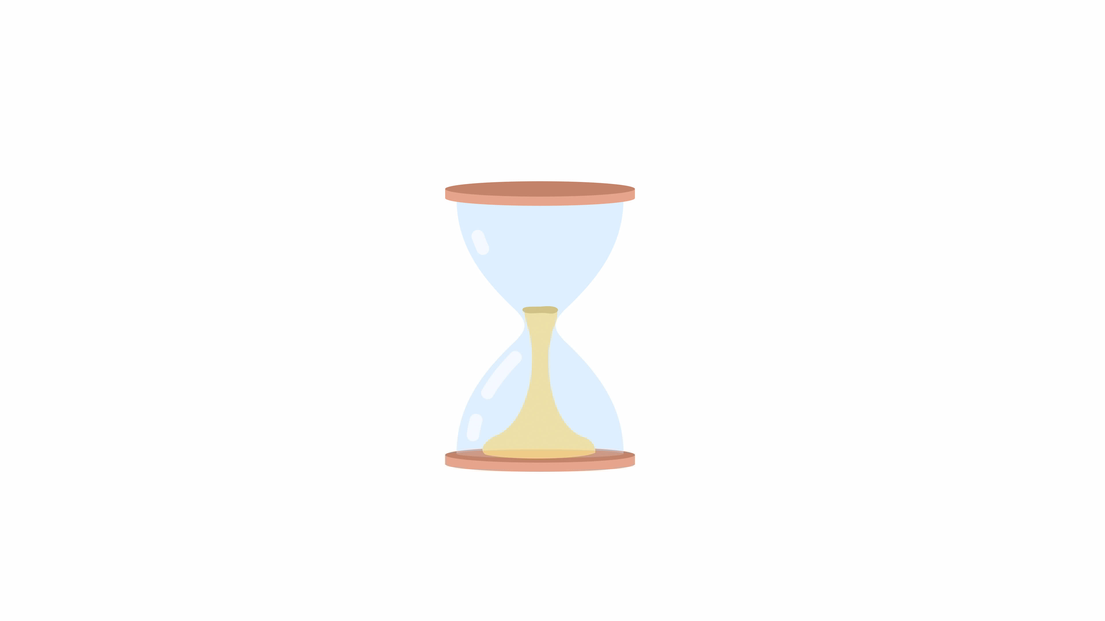 Animated hourglass time running out. Sand clock. Sandglass. Flat ... Animated hourglass time running out. Sand clock. Sandglass. Flat ...