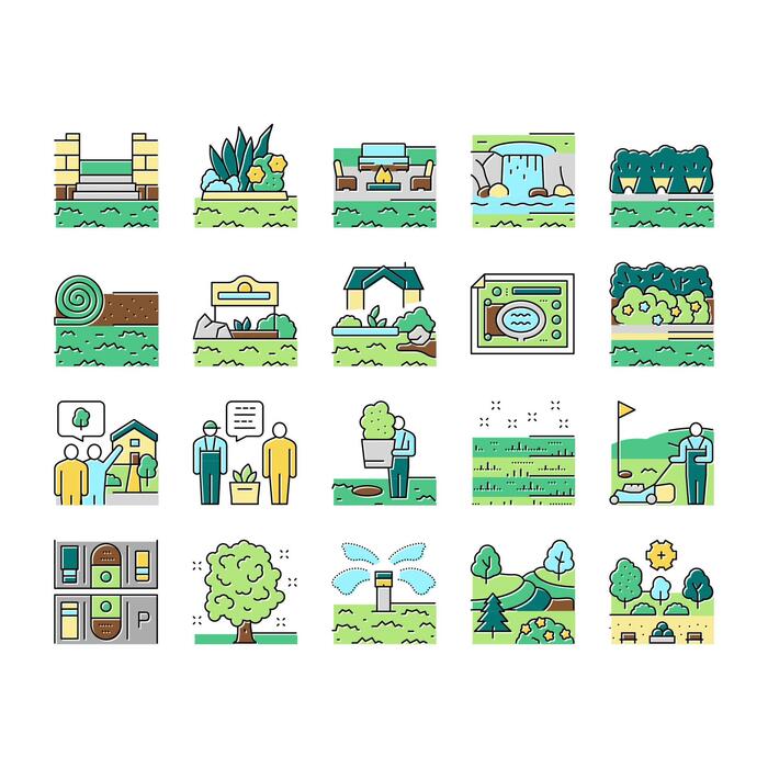 Landscape Architecture Vector Art, Icons, and Graphics for Free Download