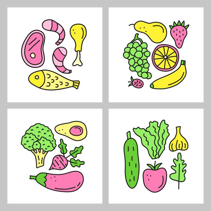 High Fat Diet Vector Art, Icons, and Graphics for Free Download