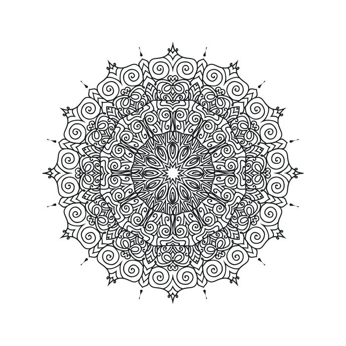 Half Mandala Vector Art, Icons, and Graphics for Free Download