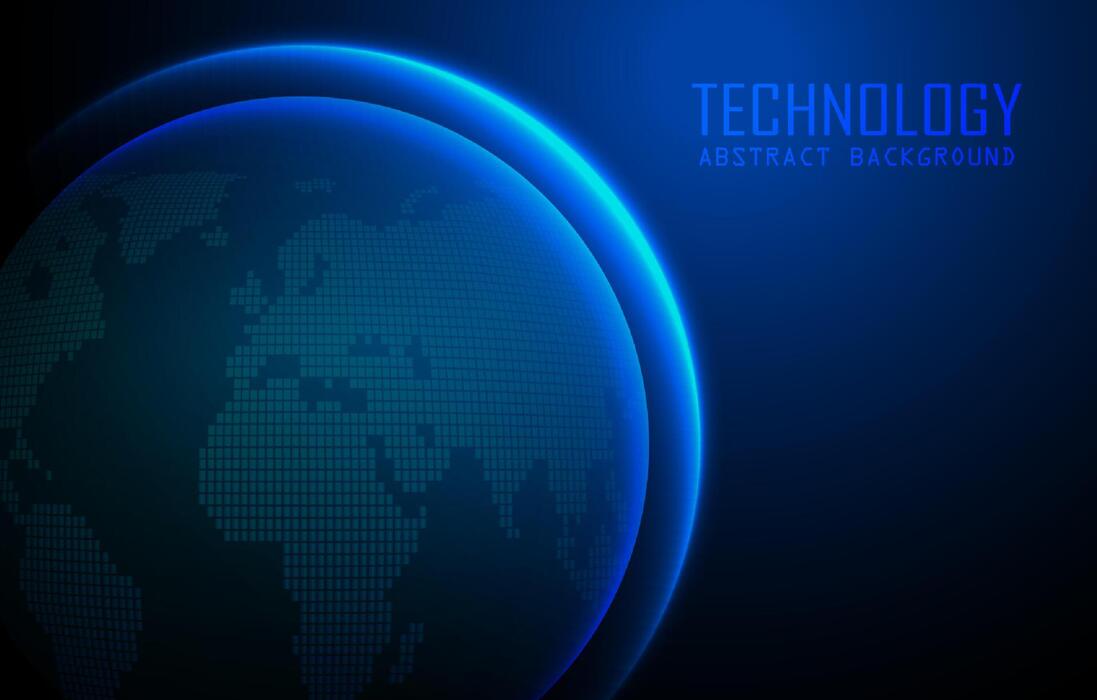 Abstract Blue Technology Background Vector Art Icons And Graphics For Free Download
