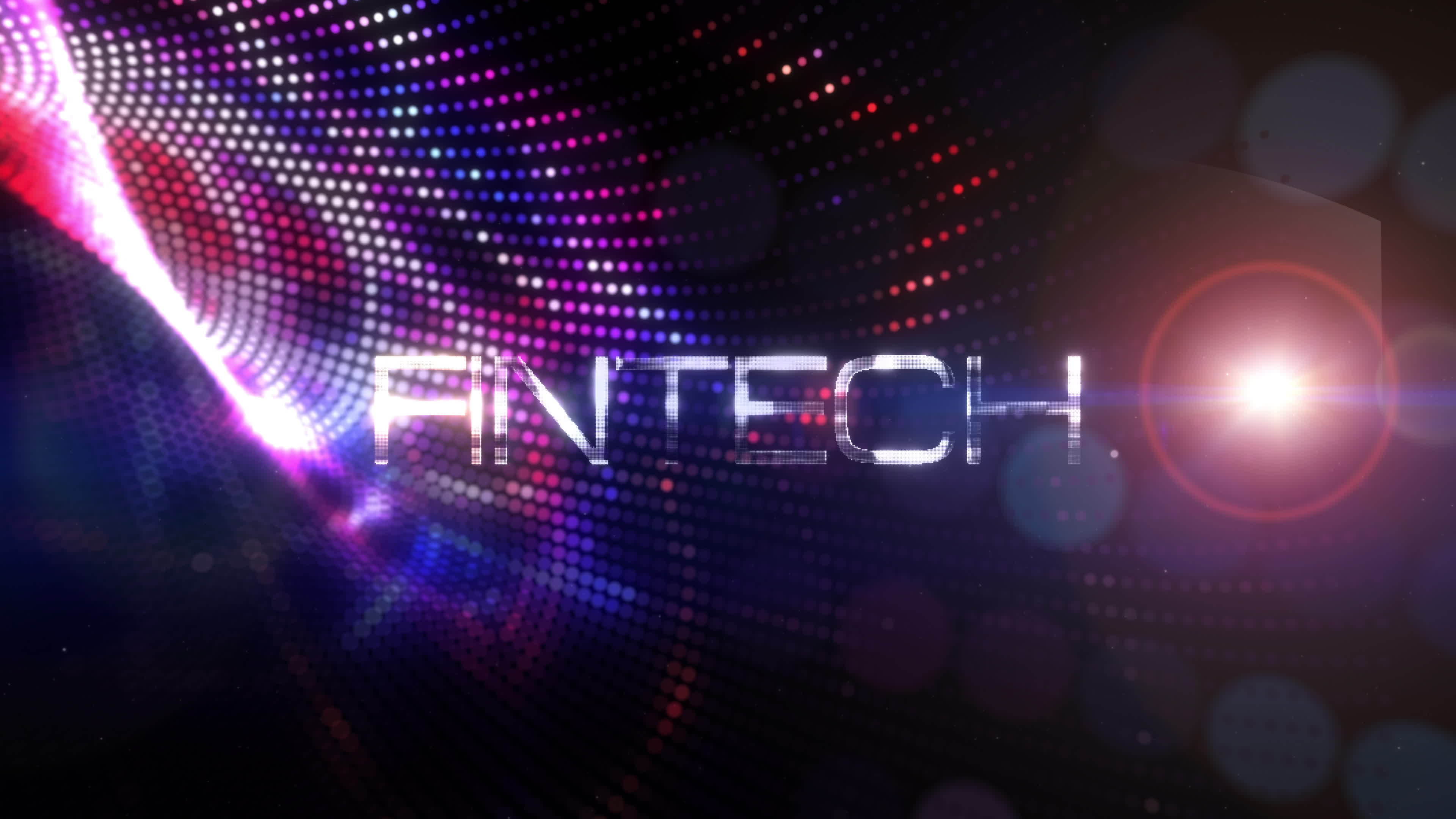Fintech glow text abstract science technology cinematic title 19643500 ... Fintech glow text abstract science technology cinematic title 19643500 ...