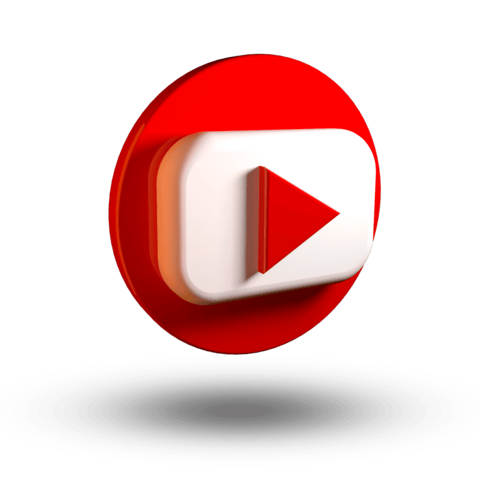 Youtube Round Logo PNGs for Free Download