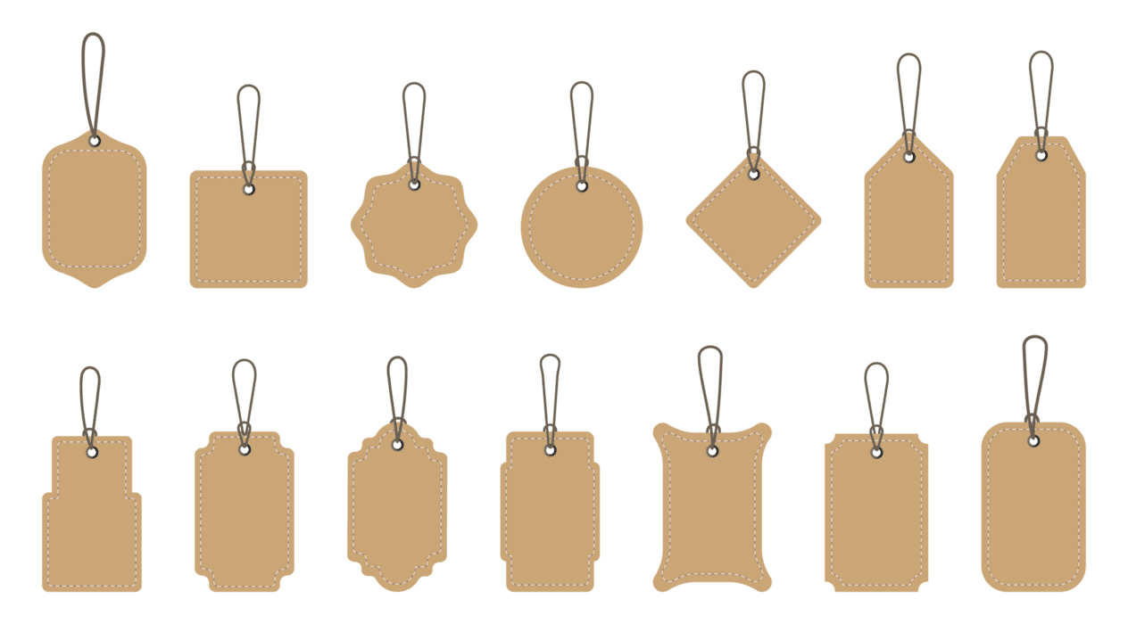 Tag Shapes PNGs for Free Download