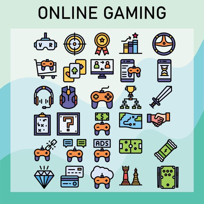 Online Gaming Platform Vector Art, Icons, and Graphics for Free Download