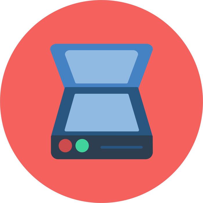 Scanner Logo Vector Art, Icons, and Graphics for Free Download