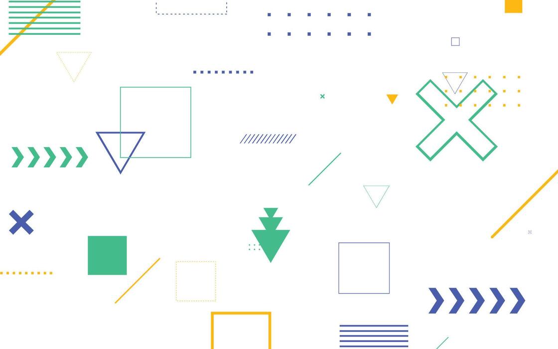 Geometric Shapes Outline Vector Art, Icons, and Graphics for Free Download