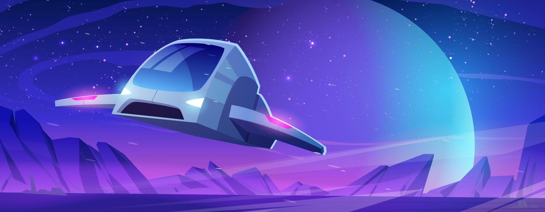 Spaceship Vector Art, Icons, and Graphics for Free Download