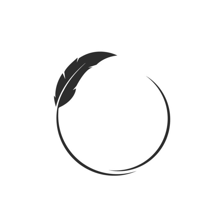 Feather Circle Vector Art, Icons, and Graphics for Free Download