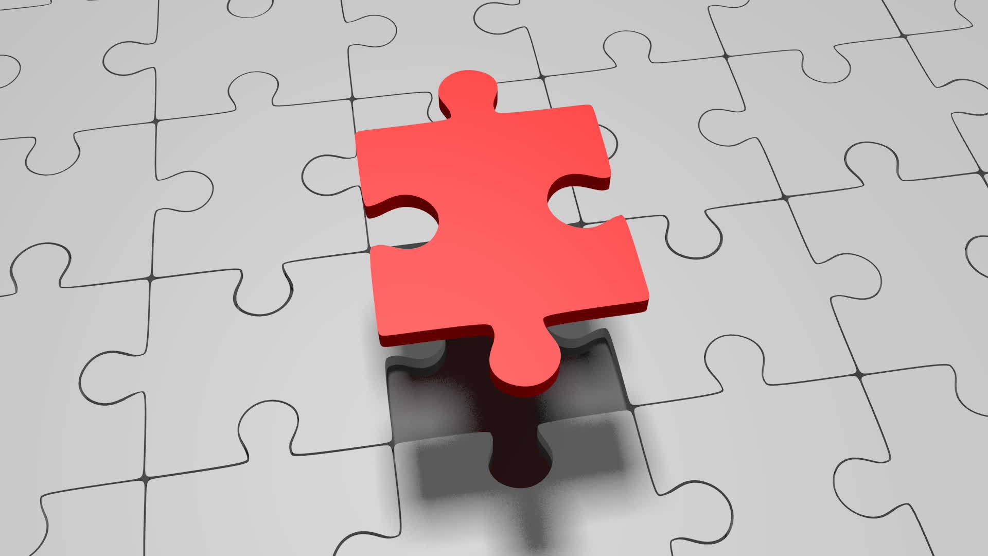 Solving Puzzle Stock Video Footage for Free Download